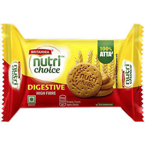 Buy Britannia Nutrichoice Digestive High Fibre Biscuit Online at Best ...