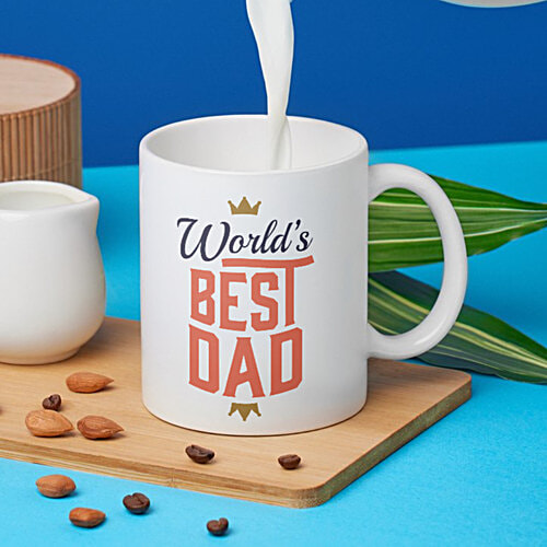 Buy House of Festivals World's Best Dad Mug - Design 2 Online at Best ...