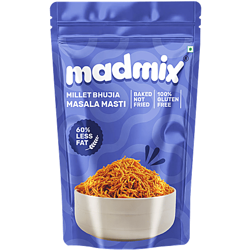 Buy Madmix Masala Masti Jowar Bhujia Online at Best Price of Rs 105 ...
