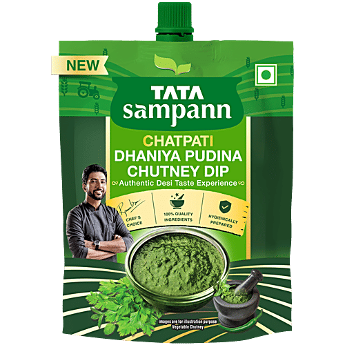 Buy Tata Sampann Chatpati Dhaniya Pudina Chutney Dip Online at Best ...