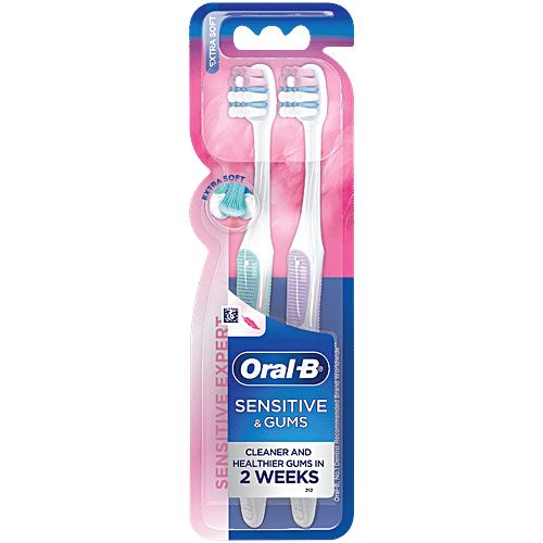 Buy Oral B Sensitive & Gums Extra Soft Toothbrush Online at Best Price ...