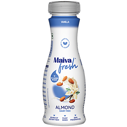 Buy Maiva Fresh Vanilla Almond Milk - Plant Based Online at Best Price ...