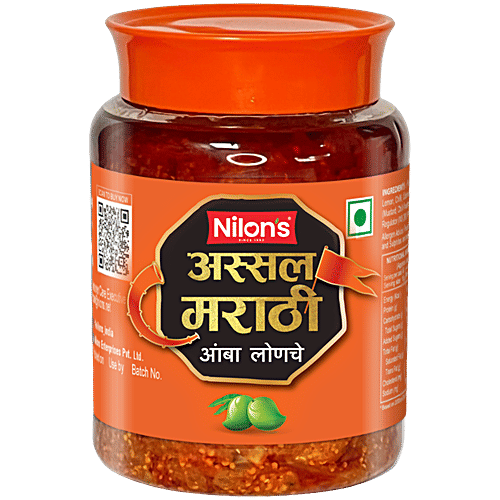 Buy Nilon's Assal Marathi Mango Pickle Online at Best Price of Rs 65 ...