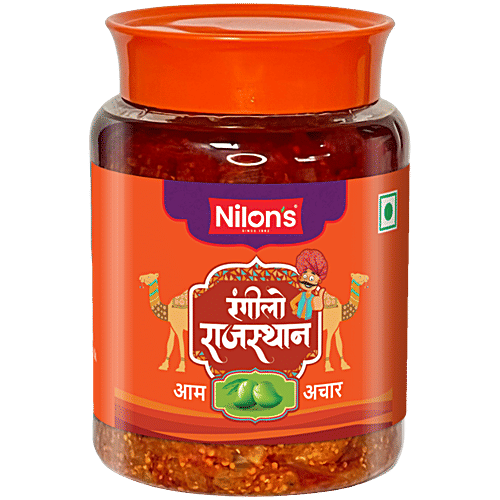 Buy Nilon's Rangilo Rajasthan Mango Pickle Online at Best Price of Rs ...