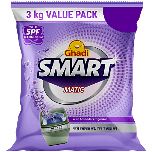 Buy Ghadi Smart Matic Top/Front Load Lavender Fragrance Detergent ...