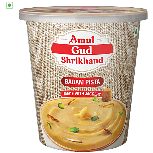 Buy Amul Badam Pista Gud Shrikhand Online at Best Price of Rs 150 ...