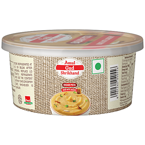 Buy Amul Badam Pista Gud Shrikhand Online at Best Price of Rs 65 ...