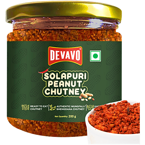 Buy Devavo Solapuri Peanut Chutney Online at Best Price of Rs 249 ...