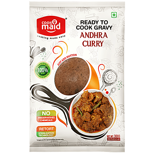 Buy COOKMAID Andhra Curry - Ready To Cook Gravy Online at Best Price of ...