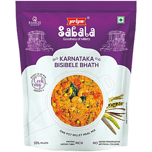 Buy Sabala Karnataka Bisibele Bhath Mix Online at Best Price of Rs 179. ...