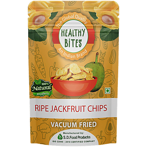 Buy Healthy Bites Vacuum Fried Ripe Jackfruit Chips Online at Best ...