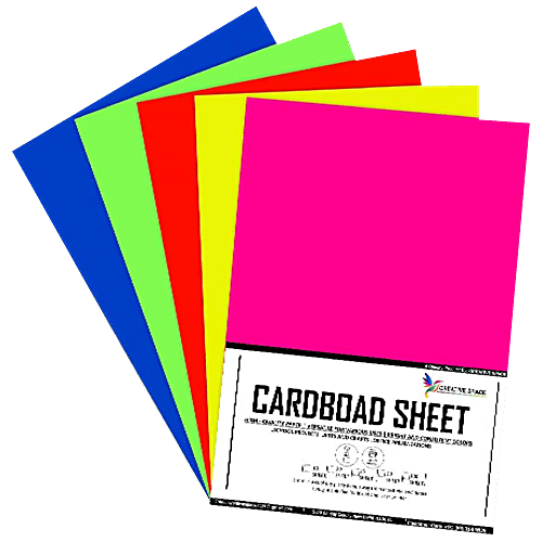 Buy Creative Space A3 Multicolour Cardboard Sheet Online at Best Price ...