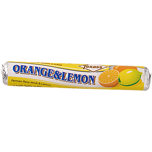 Buy Texass Orange & Lemon Roll Candy Online at Best Price of Rs 35.8 ...
