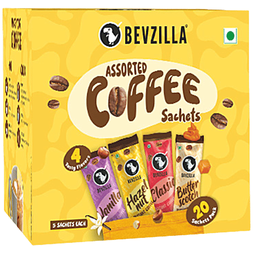 Buy Bevzilla Assorted Instant Coffee Sachets Online at Best Price of Rs ...