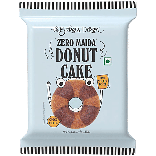 Buy The Baker's Dozen Zero Maida Donut Cake Online at Best Price of Rs ...