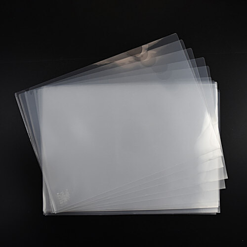 Buy Cubic Transparent L-Folder Plastic Files/Document Organiser Online ...