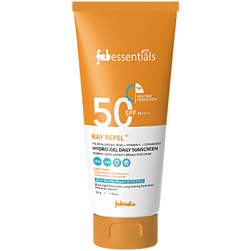 Buy Fabessentials Ray Repel Hydro-Gel Daily Sunscreen SPF 50 PA ...