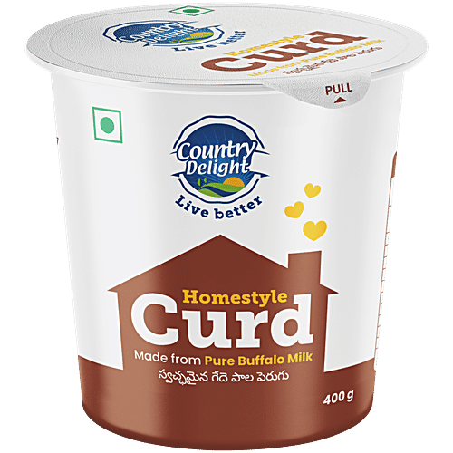 Buy Country Delight Homestyle Curd - Made From Buffalo Milk Online at ...