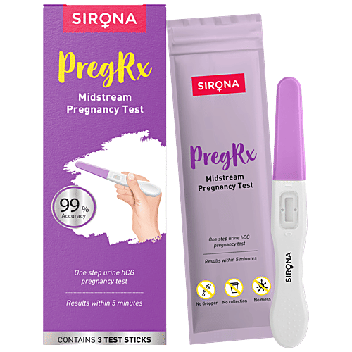 Buy SIRONA Preg Rx Midstream Pregnancy Test Online at Best Price of Rs ...