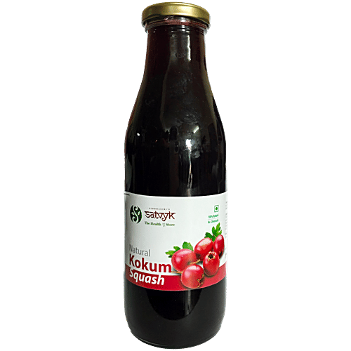 Buy Satvyk Natural Kokum Squash Online at Best Price of Rs 225 - bigbasket