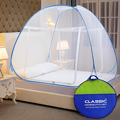 Buy Classic Mosquito Net King Size Foldable Machardani For Double Bed ...