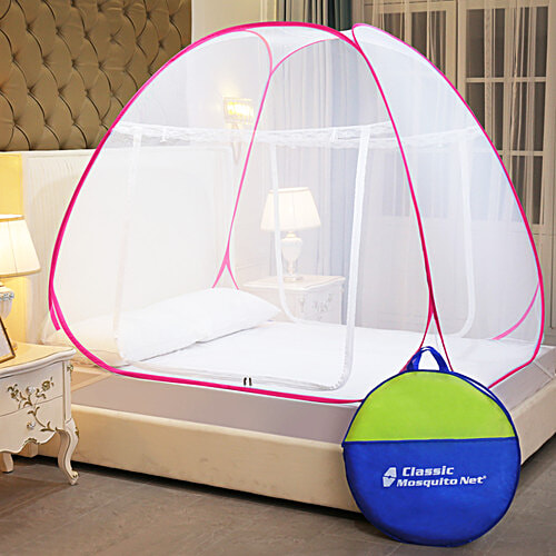 Buy Classic Mosquito Net King Size Double Bed Foldable Machardani ...