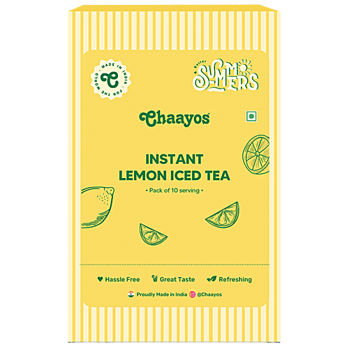 Buy Chaayos Instant Lemon Iced Tea Premix Online at Best Price of Rs 99 ...