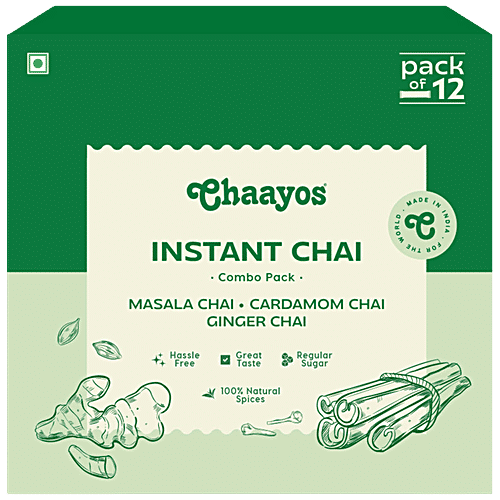 Buy Chaayos Instant Chai Tea Premix Combo Online at Best Price of Rs ...