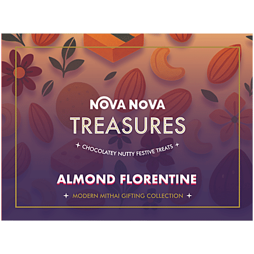 Buy Nova Nova Treasures Almond Florentine Chocolates Online at Best ...