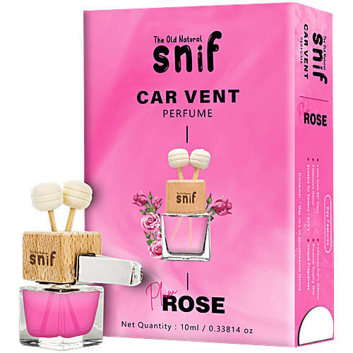 Buy The Old Natural Snif Plum Rose Car Vent Perfume Online at Best ...