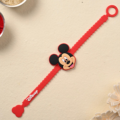 Buy Shree Rakhi Official Disney Mickey Mouse Band Kids Rakhi Online at ...