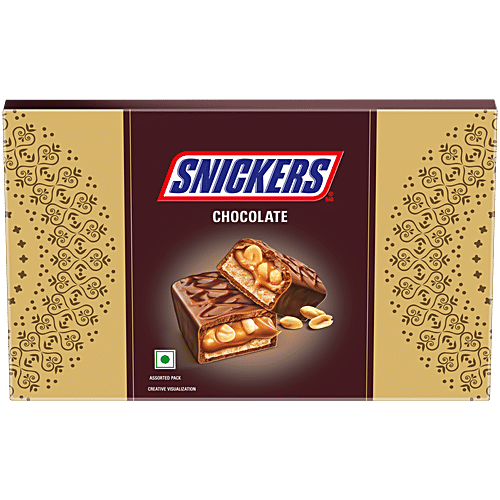 Buy Snickers Chocolate Assorted Gift Pack Online at Best Price of Rs ...