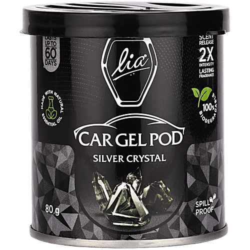 Buy Lia Silver Crystal Car Gel Pod Online at Best Price of Rs 441 ...