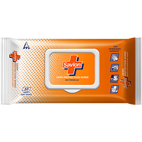 Buy Savlon Germ Protection Wet Wipes Online at Best Price of Rs 99 ...