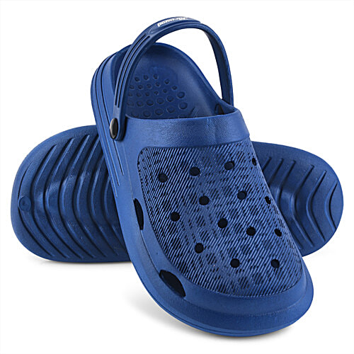 Buy Paragon Men Casual & Comfortable Clogs - Navy Blue Online at Best ...