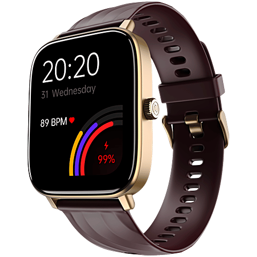 Buy Noise ColorFit Quad Call Smartwatch - Deep Wine Online at Best ...