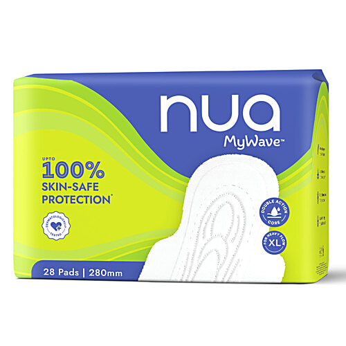 Buy Nua My Wave Sanitary Pads - Heavy Flow, XL Online at Best Price of ...