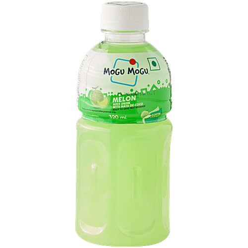Buy Mogu Mogu Melon Juice Drink With Nata-De-Coco Online at Best Price of Rs 70 - bigbasket