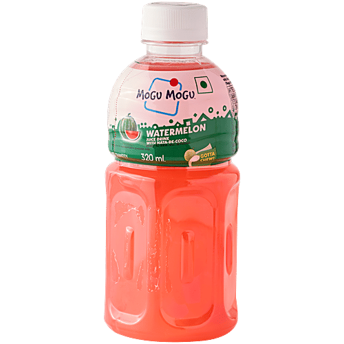 Buy Mogu Mogu Watermelon Juice Drink With Nata-De-Coco Online at Best Price of Rs 70 - bigbasket