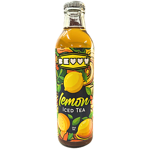 Buy Bevvy Lemon Iced Tea Online at Best Price of Rs 80 - bigbasket
