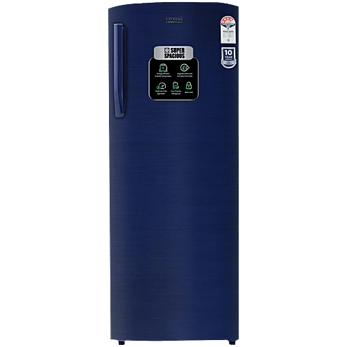 Buy Croma 251 Litres 4 Star Direct Cool Single Door Refrigerator With ...