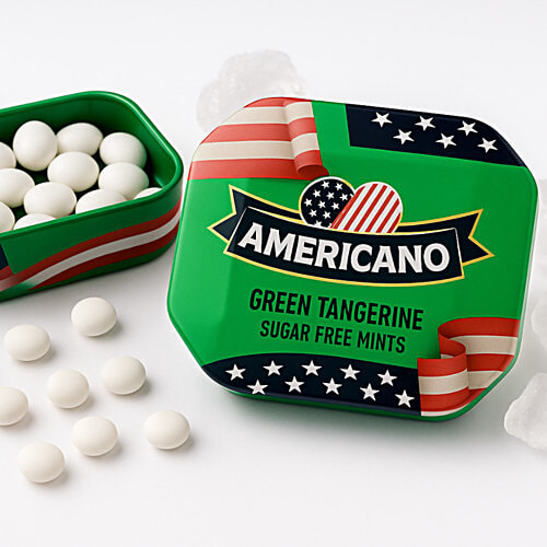 Buy Americano Green Tangerine Sugar Free Mints Online at Best Price of ...