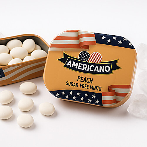Buy Americano Peach Sugar Free Mints Online at Best Price of Rs 99.01 ...