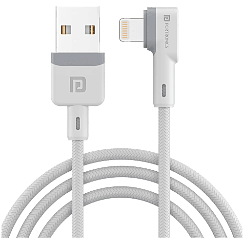 Buy Portronics Konnect L POR-1401 8 Pin USB Cable With Charge & Sync ...
