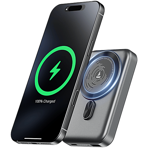 Buy boAt Strong Magnetic 15W Wireless Charging Surface With 10000mAh ...