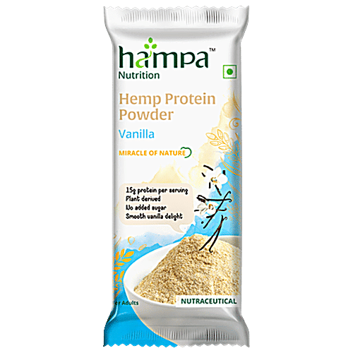 Buy Hampa Nutrition Vanilla Hemp Protein Powder Online at Best Price of ...