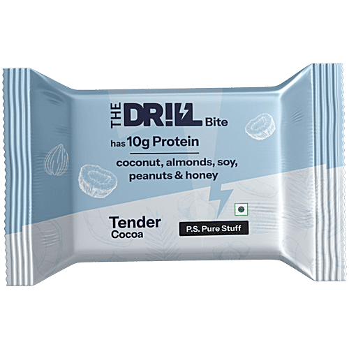 Buy The Drill Tender Cocoa Bite Protein Bar Online at Best Price of Rs ...