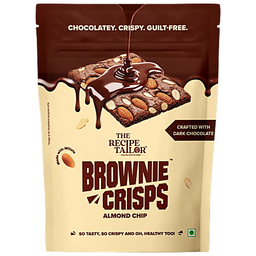 Buy The Recipe Tailor Brownie Crisps Almond Chip Online at Best Price ...