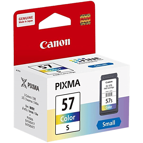Buy Canon Pixma CL-57 Small Ink Cartridge 1289C005AB, Multicolour ...