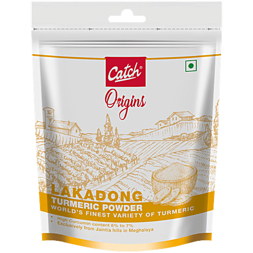 Buy Catch Origins Lakadong Turmeric Powder Online at Best Price of Rs ...